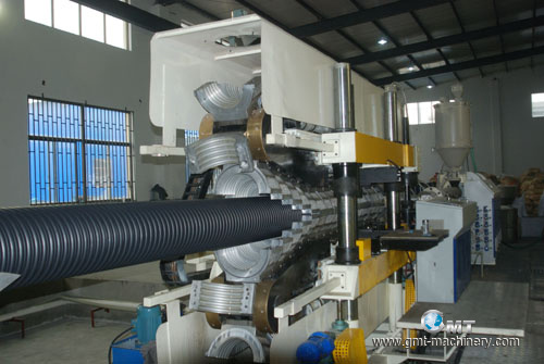 New HDPE / PP / PVC Vertical Type Double Wall Corrugated Pipe & PVC ...