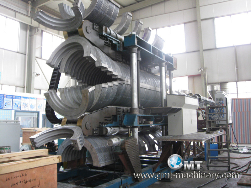 New HDPE / PP / PVC Vertical Type Double Wall Corrugated Pipe & PVC ...